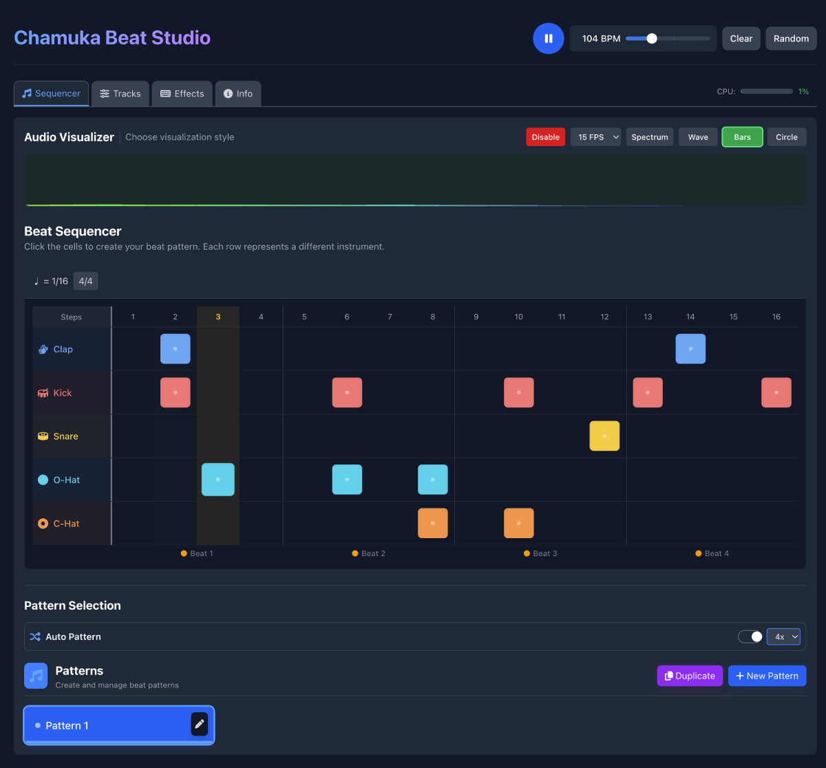 Chamuka Beat Studio | tools | ArcadeGen