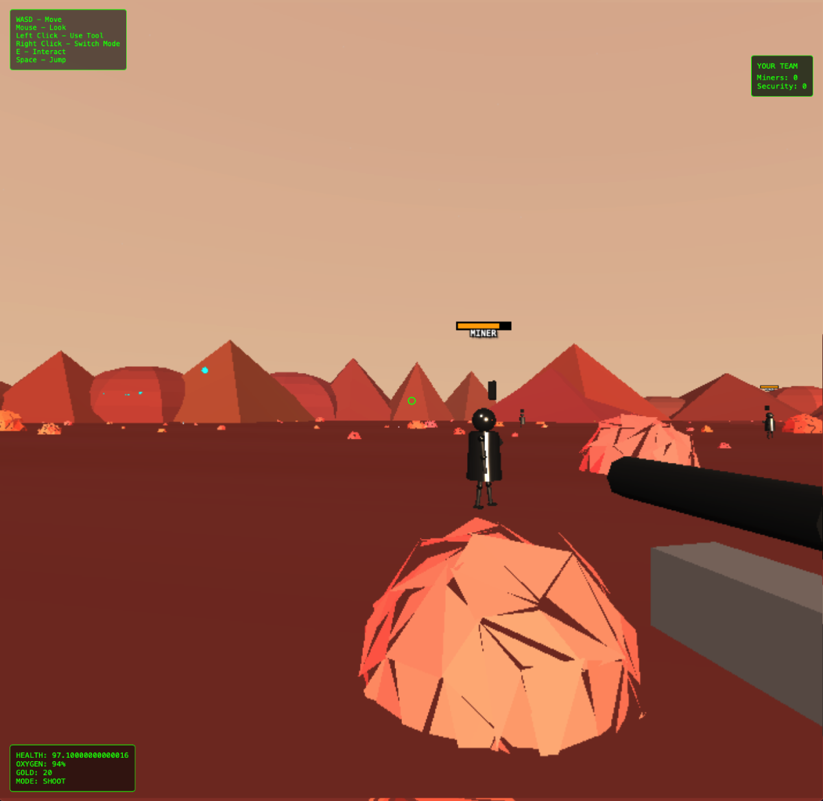 Mars Mining Adventure | tools | ArcadeGen